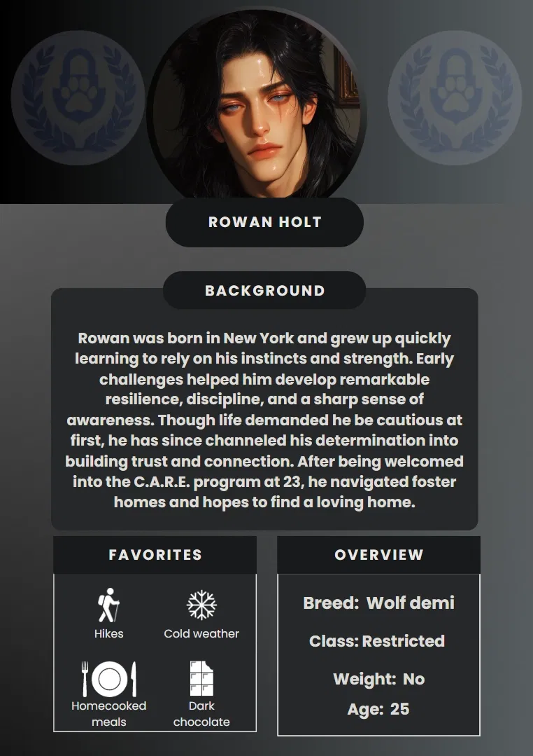 Felix & Rowan | Two apex predators under one roof