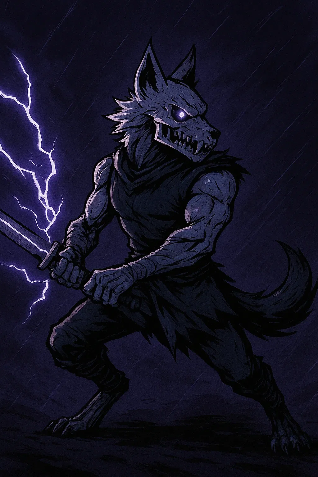 Hunter Werewolf || Cross Sans [Xtale]