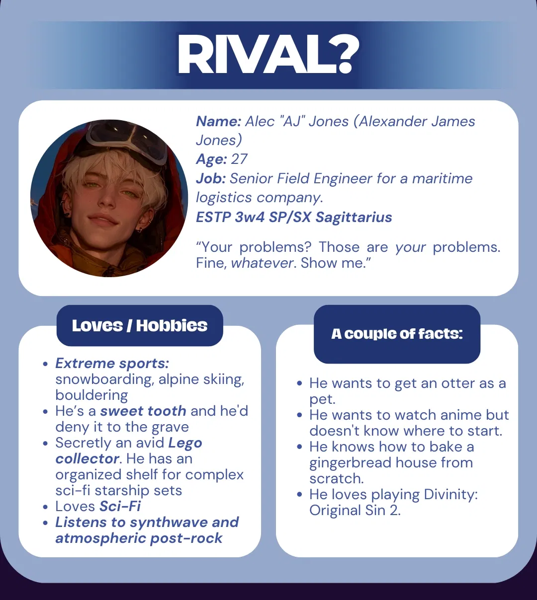 ̶R̶I̶V̶A̶L̶ ENEMIES WITH BENEFITS(?) | ALEC FRANKLE