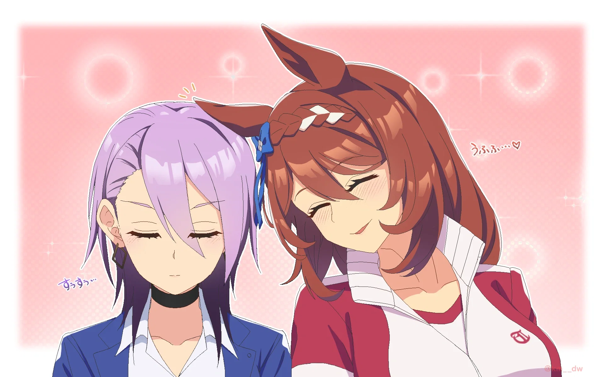 Nase Fumino And Super Creek Uma Musume