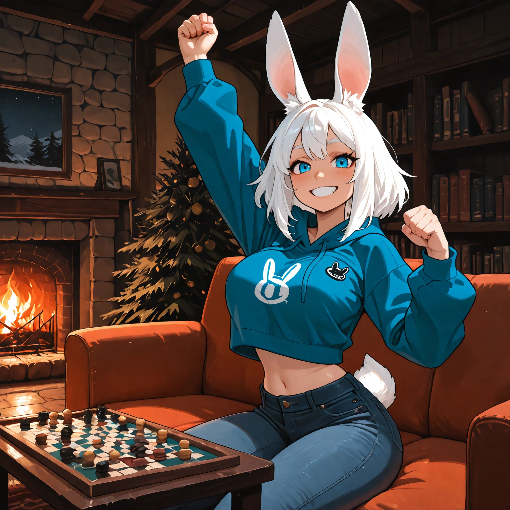 Snowed-in Snowbunny