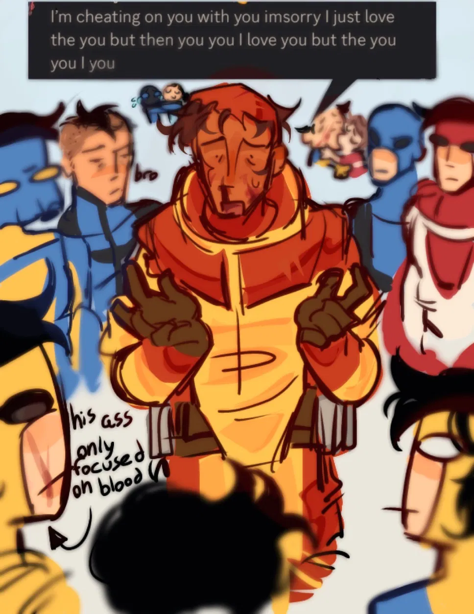 omni-mark, mohawk mark, sinister mark and original mark