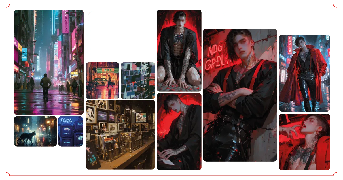 Vincent ⋆ Club Owner and Starving Vampire