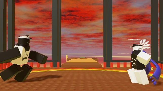 my arg characters i think forsaken die of death roblox