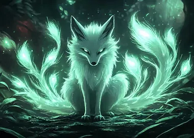 💚𝙶𝚛𝚊𝚌𝚎 𝚃𝚑𝚎 𝙶𝚛𝚎𝚎𝚗 𝙽𝚒𝚗𝚎 𝚃𝚊𝚒𝚕𝚜 𝙵𝚘𝚡🦊