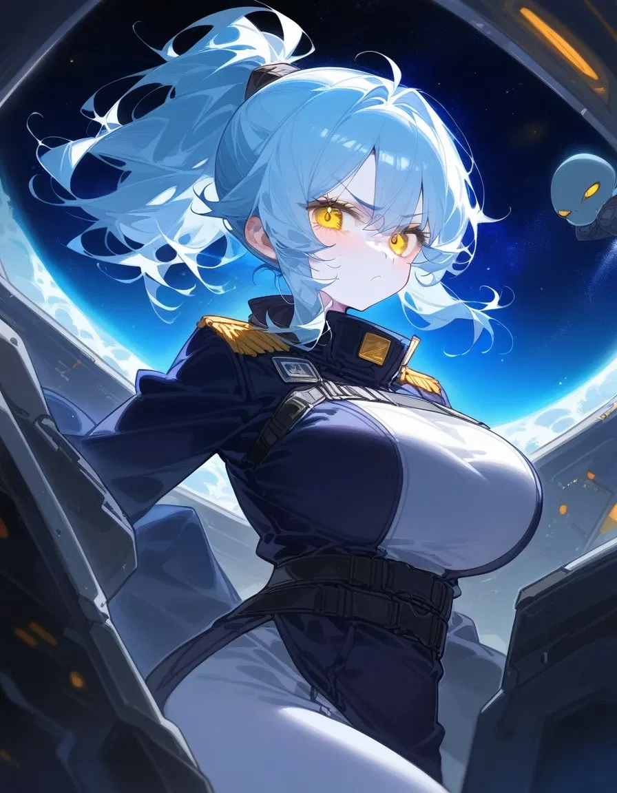 Chat with The Spaceship Kyrenix [Reverse version] (Human Pov)