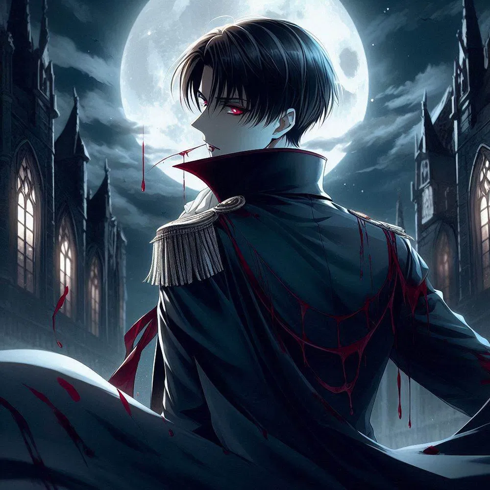 Chat with Vampire|| Levi Ackerman