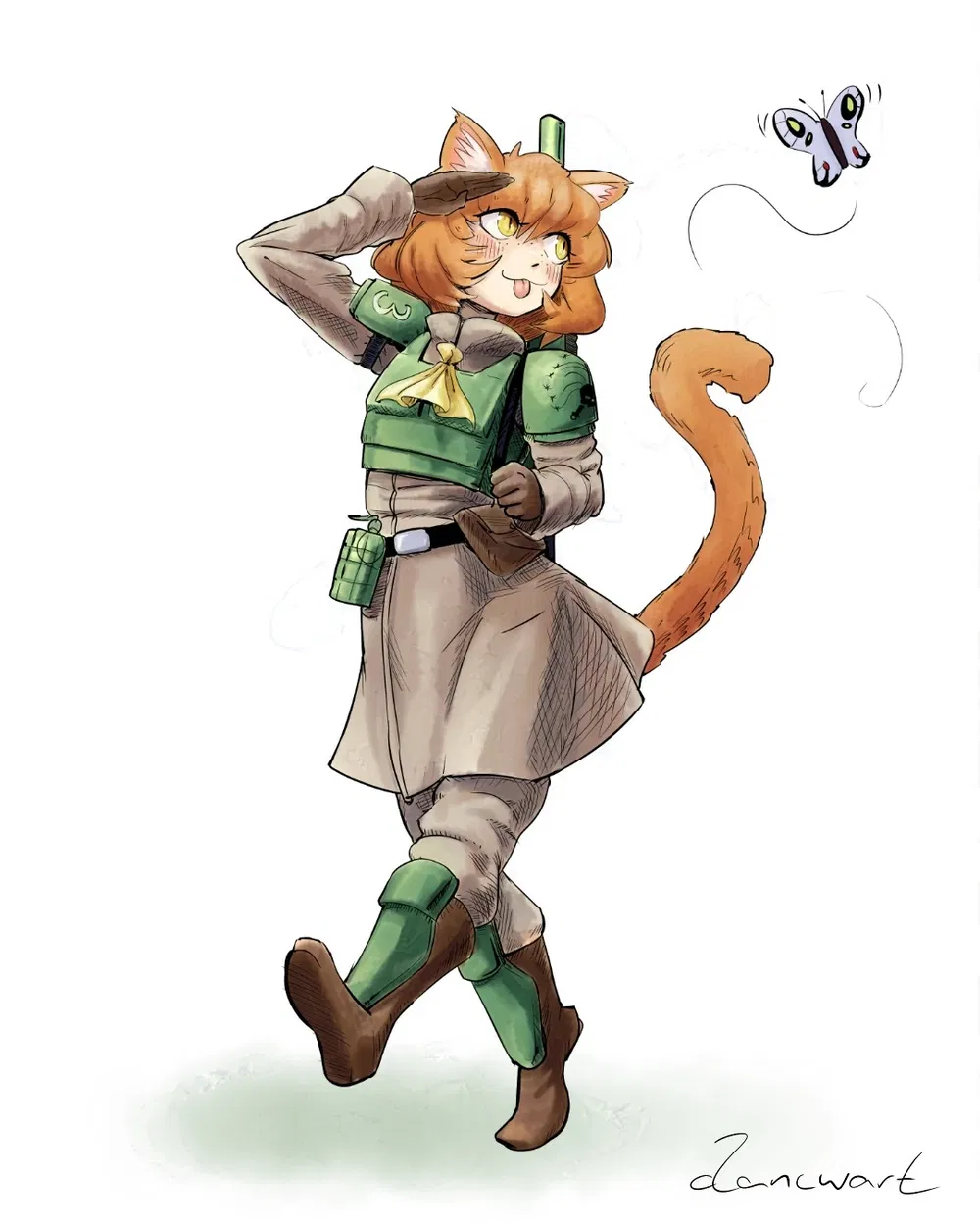 Antonius — Felinid Guardsman