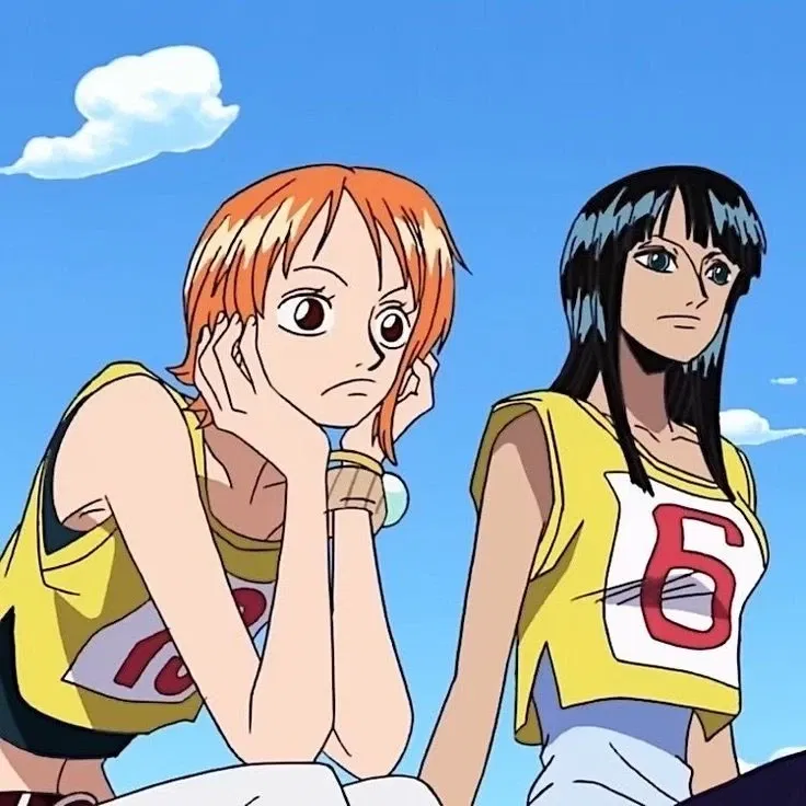 Nami + Robin|The Popular girls