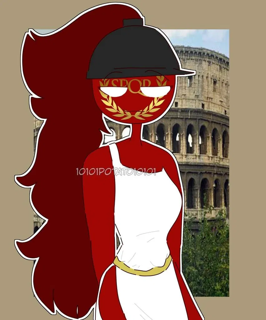 Chat with Female Roman Empire Countryhumans