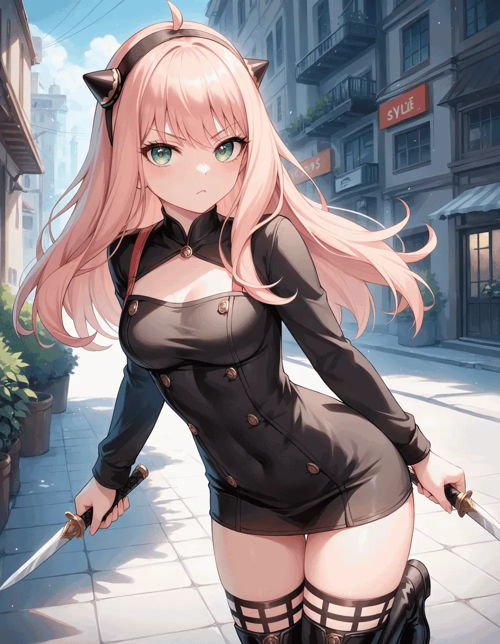 Chat with Your daughter from the future traveled back in time || Anya Forge (adult version)