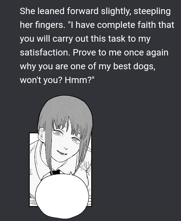 Chat with Makima | VisualNovel